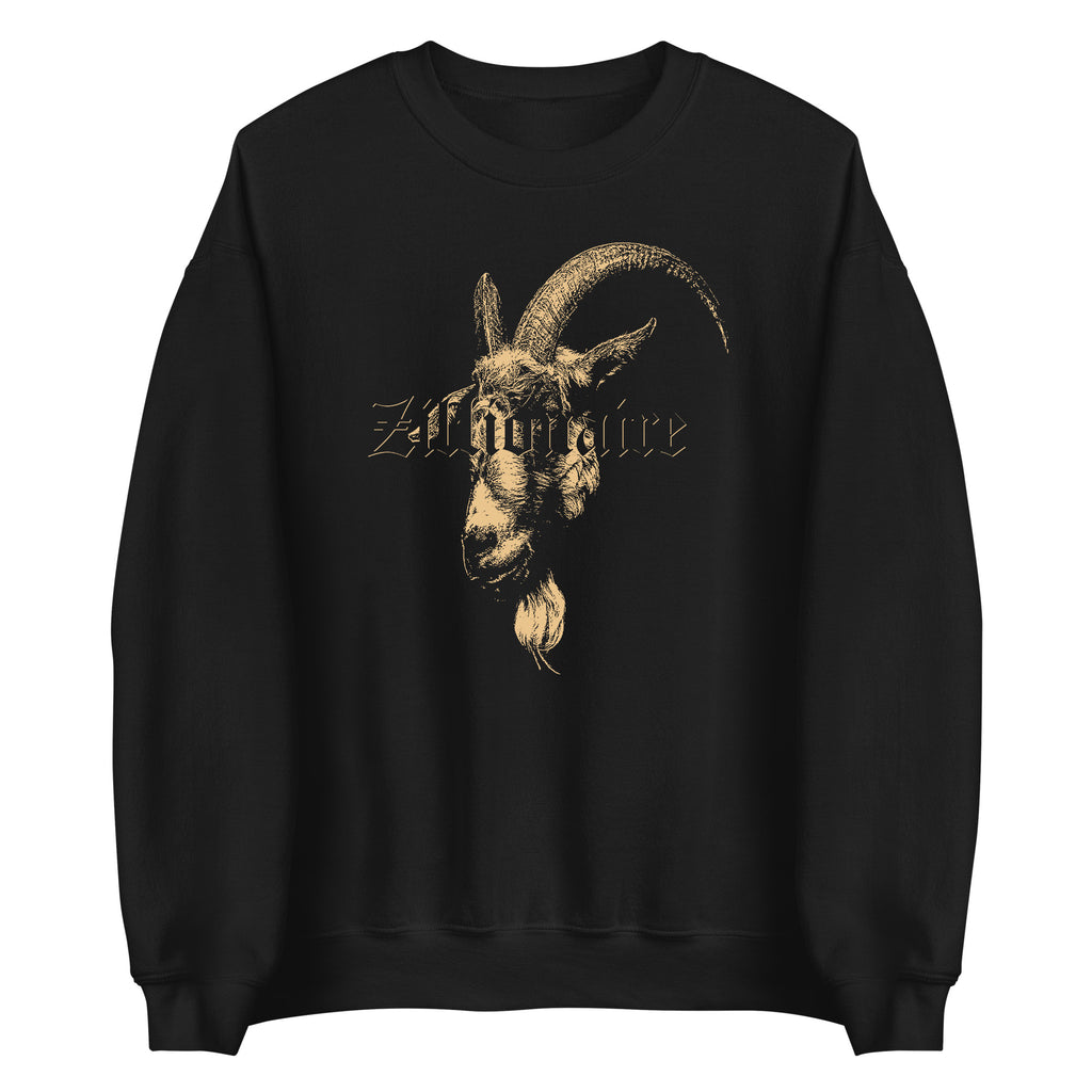Azazel Sweatshirt ⬥ Black – Zillionaire Goat Club